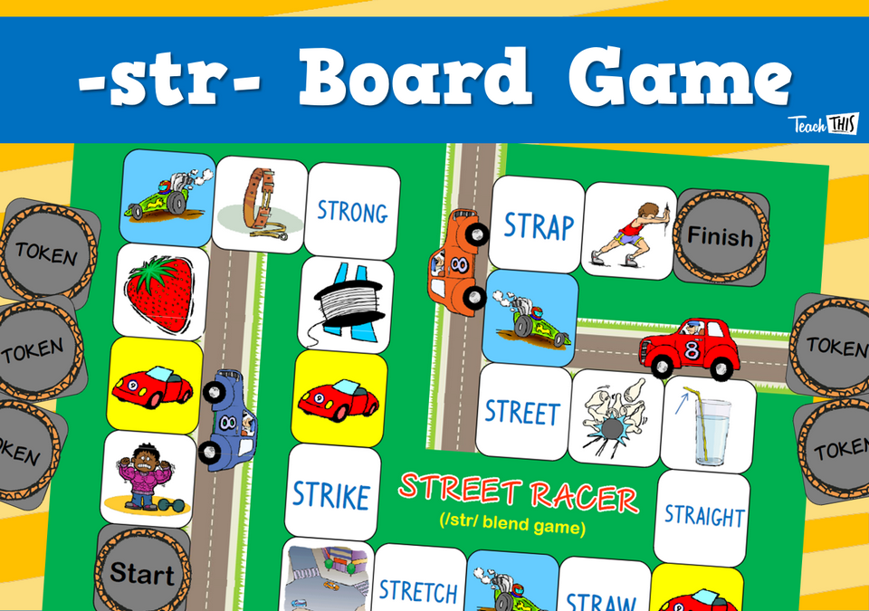 -str- Board Game :: Teacher Resources and Classroom Games :: Teach This