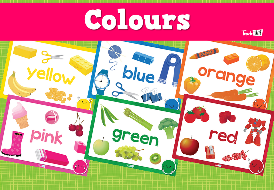 Colours :: Teacher Resources and Classroom Games :: Teach This