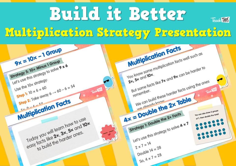 Build it Better - Multiplication Strategy Presentation :: Teacher ...