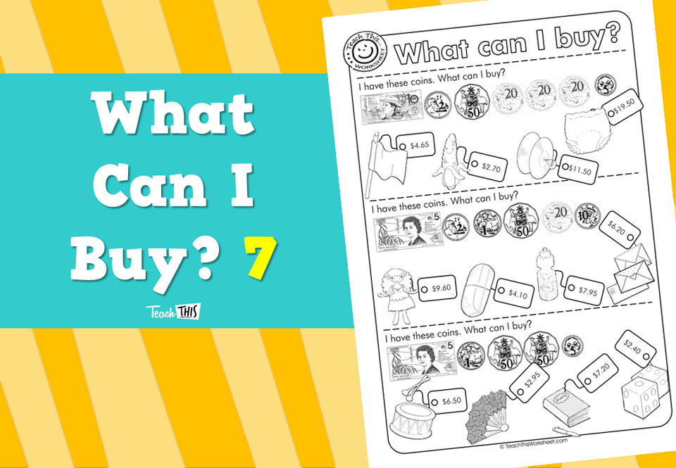 What Can I Buy? 7 :: Teacher Resources and Classroom Games :: Teach This