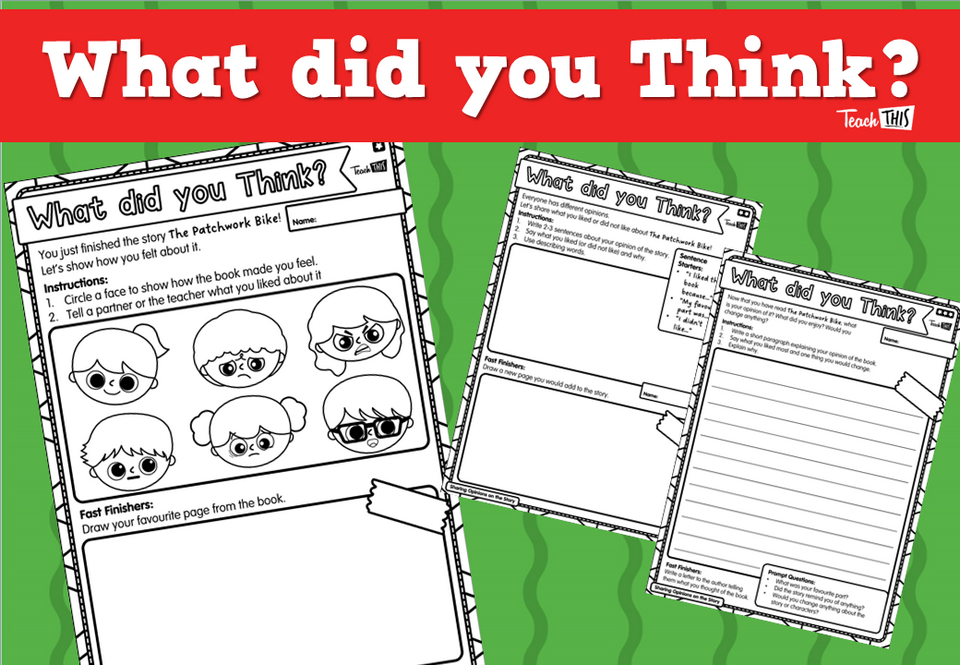 What did you Think? :: Teacher Resources and Classroom Games :: Teach This