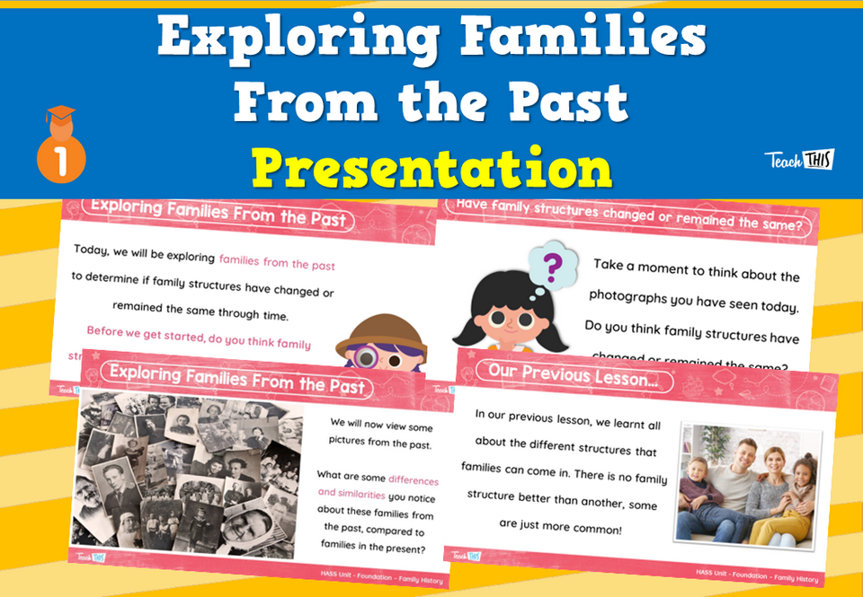 Exploring Families From the Past - Presentation :: Teacher Resources ...