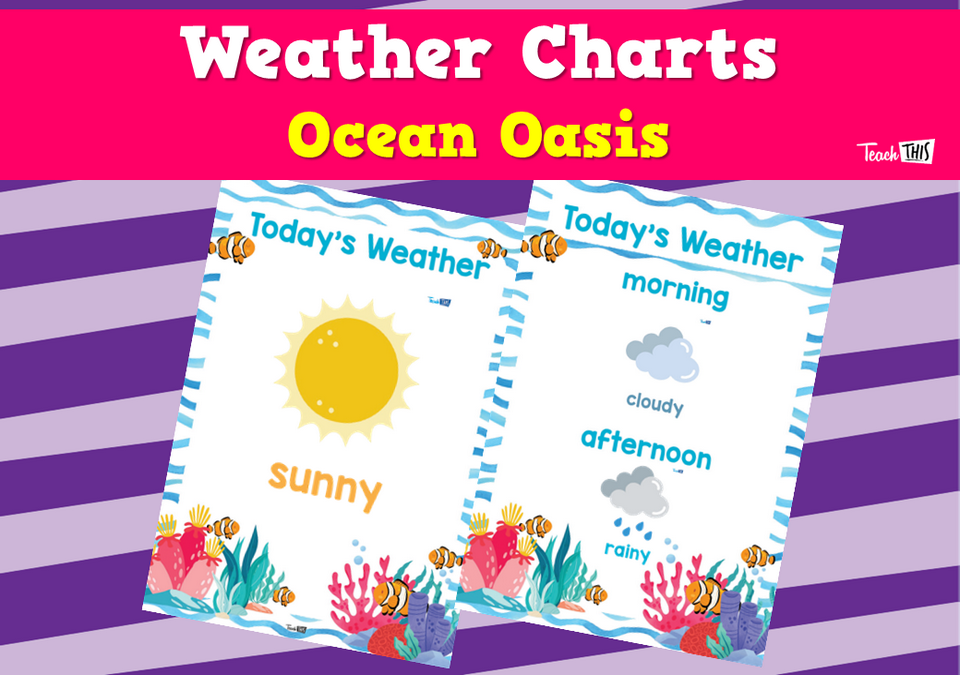 Weather Charts - Ocean Oasis :: Teacher Resources and Classroom Games ...