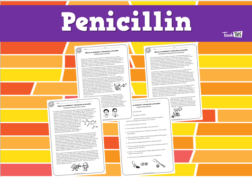 Penicillin (10pg) :: Teacher Resources and Classroom Games :: Teach This