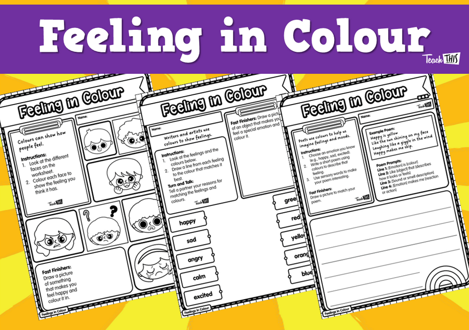 Feeling in Colour :: Teacher Resources and Classroom Games :: Teach This