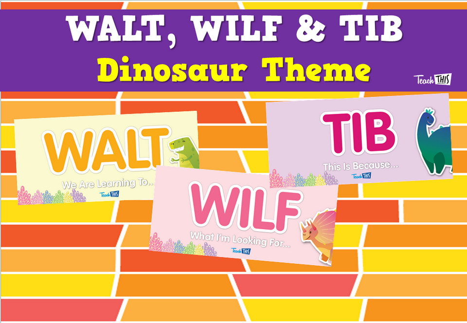 Walt Wilf And Tib Dinosaur Theme Teacher Resources And Classroom Games Teach This