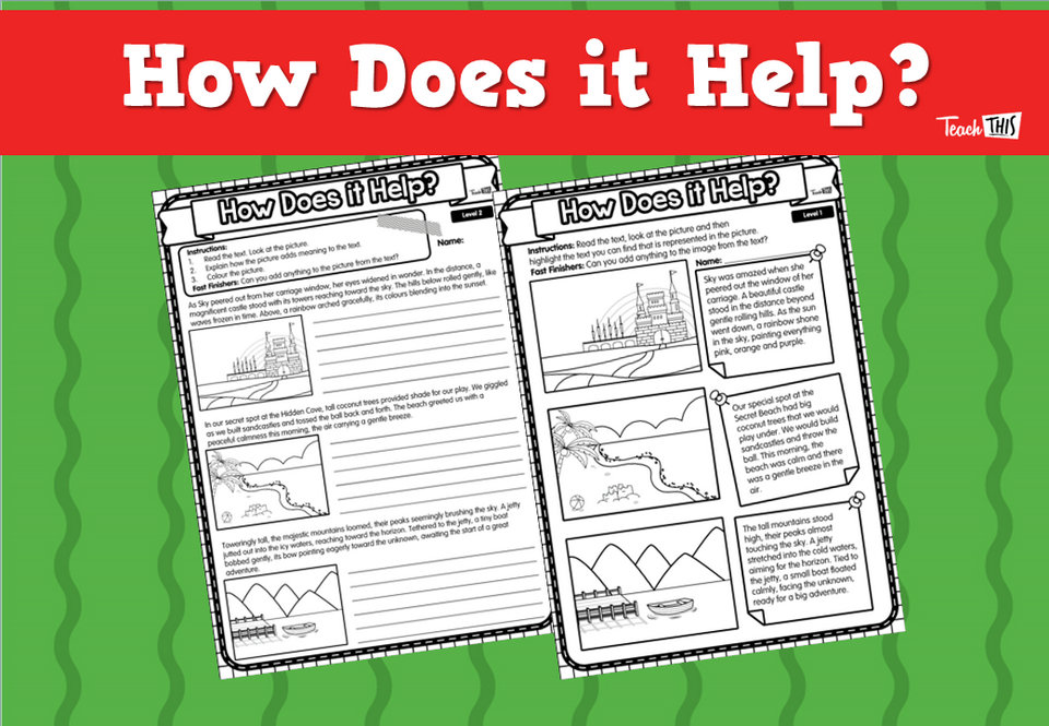 How Does it Help? :: Teacher Resources and Classroom Games :: Teach This