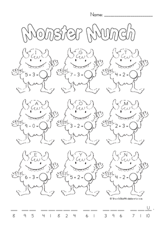 Monster Munch :: Teacher Resources and Classroom Games :: Teach This