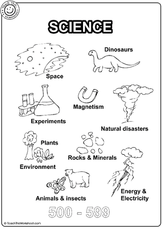 Dewey Decimal Classification 500-599 :: Teacher Resources and Classroom ...