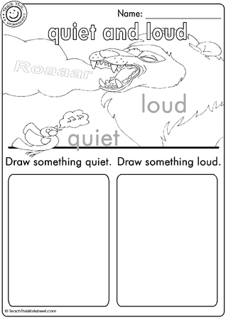 Quiet and Loud :: Teacher Resources and Classroom Games :: Teach This
