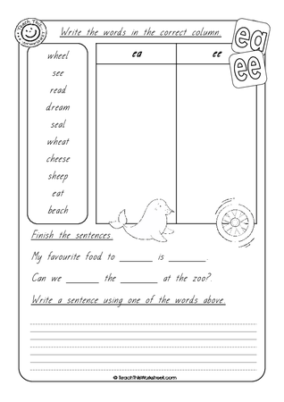 EA and EE - TAS Print (11 pg) :: Teacher Resources and Classroom Games ...