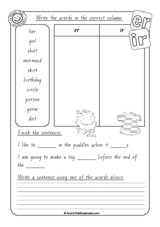 IR and ER - VIC Print (6 pg) :: Teacher Resources and Classroom Games ...