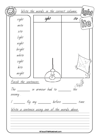ITE and IGHT - TAS Print (6 pg) :: Teacher Resources and Classroom ...