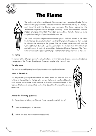 The Olympic Flame :: Teacher Resources and Classroom Games :: Teach This