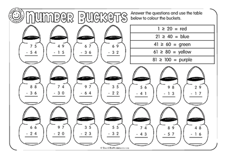 Number Buckets :: Teacher Resources and Classroom Games :: Teach This