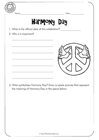 12 - Harmony Day :: Teacher Resources and Classroom Games :: Teach This