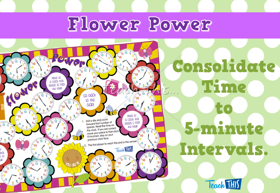 Flower Power - 5 Minute Intervals :: Teacher Resources and Classroom ...