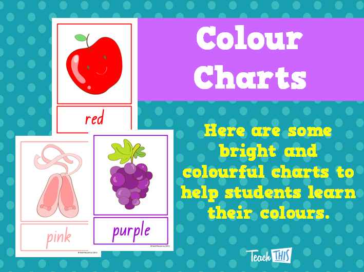 Colour Charts :: Teacher Resources and Classroom Games :: Teach This