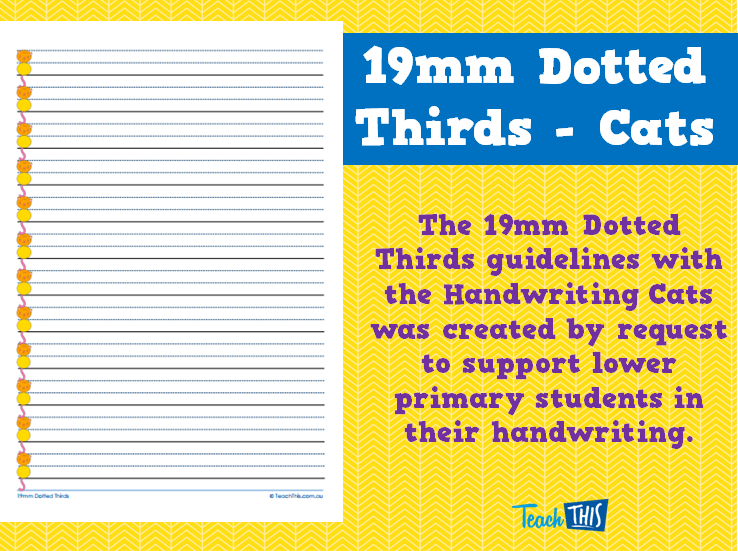 19mm Dotted Thirds - Cats :: Teacher Resources and Classroom Games ...