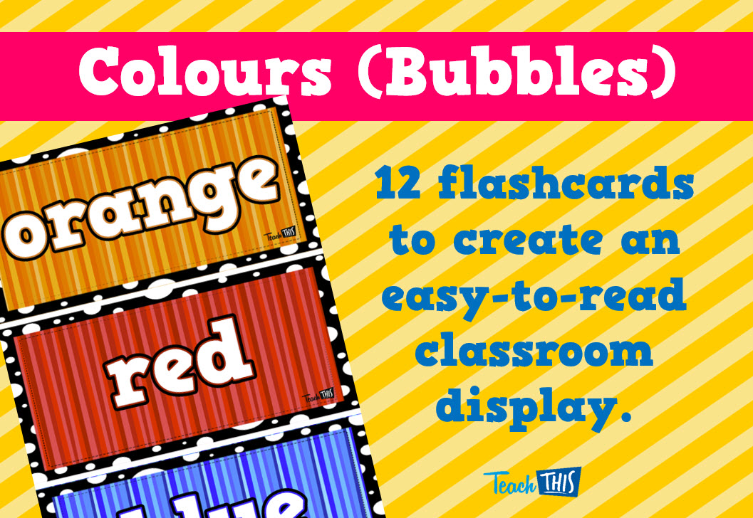 Colours - Bubbles :: Teacher Resources and Classroom Games :: Teach This