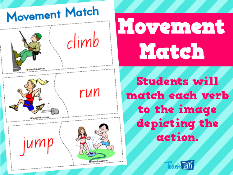 Movement Match :: Teacher Resources and Classroom Games :: Teach This