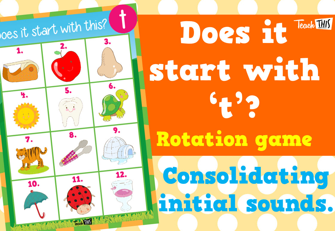 Does it start with this - t :: Teacher Resources and Classroom Games ...