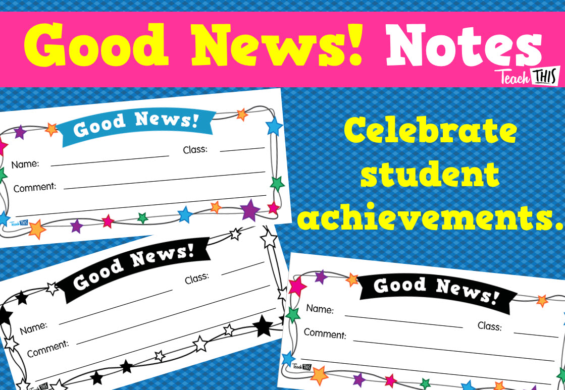 Good News Notes :: Teacher Resources and Classroom Games :: Teach This