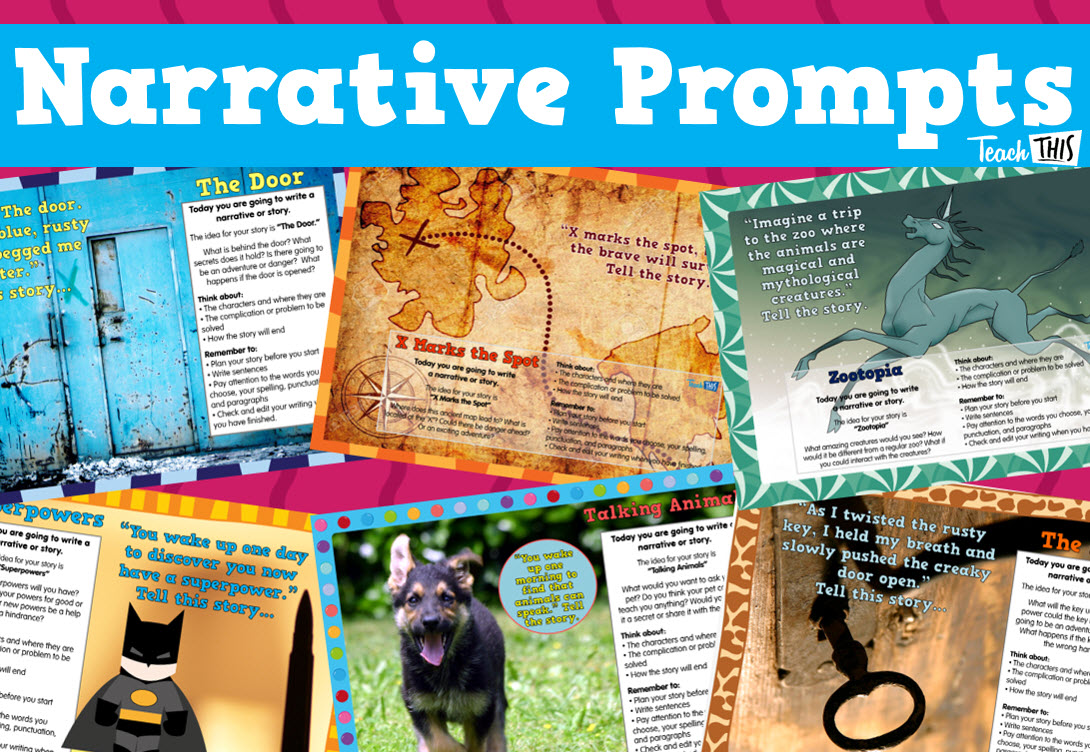 Narrative Prompts Teacher Resources And Classroom Games Teach This