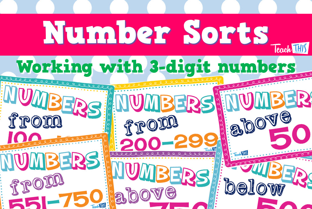 Number Sorts :: Teacher Resources and Classroom Games :: Teach This