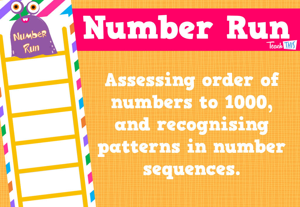 Number Run :: Teacher Resources and Classroom Games :: Teach This