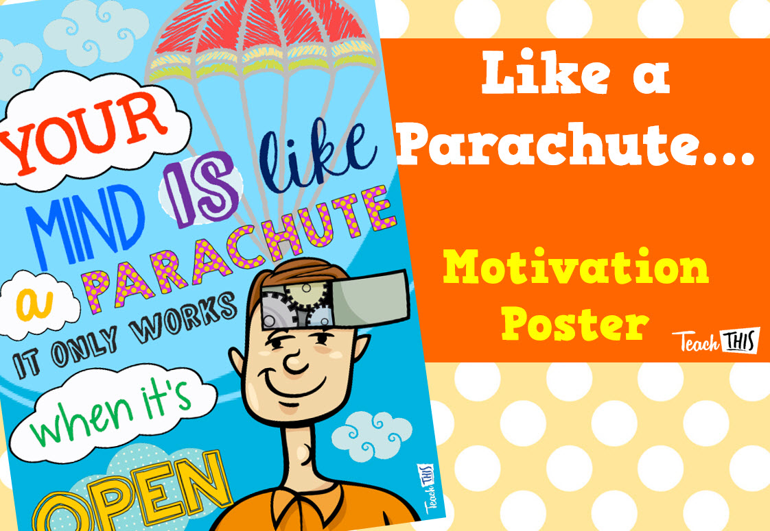 Parachute Quote Poster :: Teacher Resources and Classroom Games ...