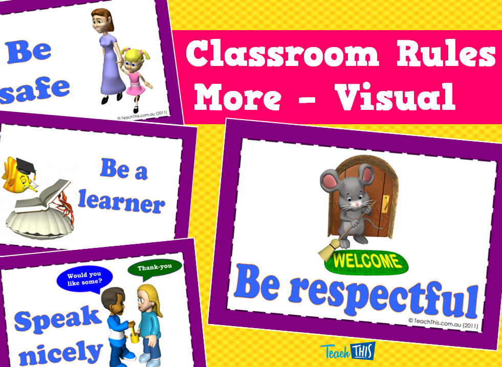 Classroom Rules More - Visual :: Teacher Resources and Classroom Games ...