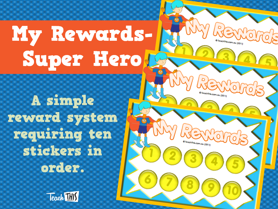 My Rewards - Super hero :: Teacher Resources and Classroom Games ...