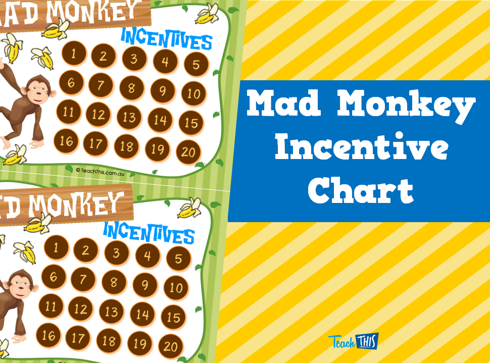 Mad Monkey Incentive Chart :: Teacher Resources and Classroom Games ...