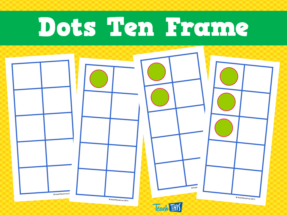 Dots Ten Frame :: Teacher Resources and Classroom Games :: Teach This