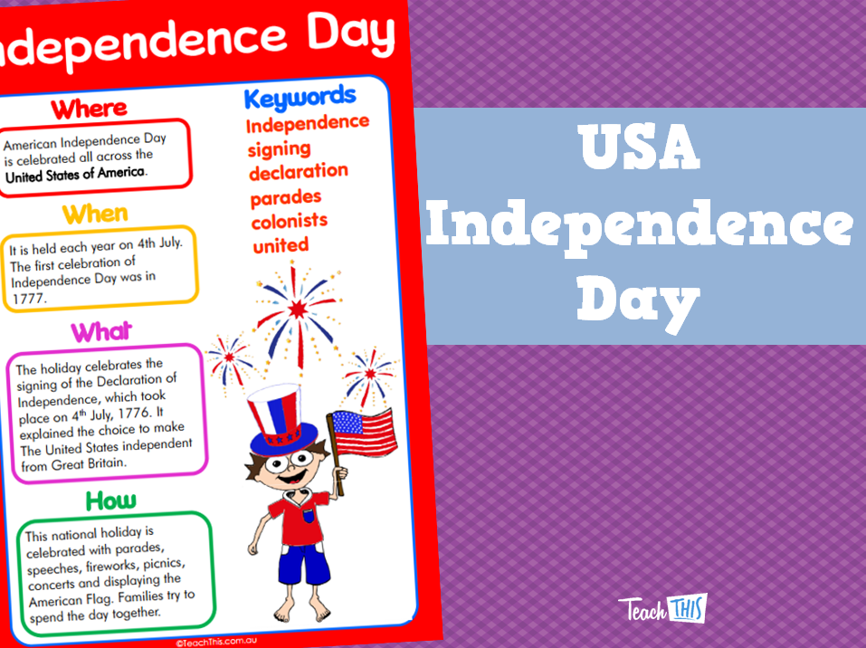 USA Independence Day :: Teacher Resources and Classroom Games :: Teach This