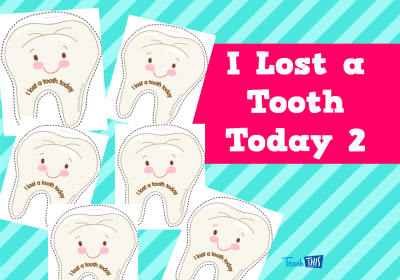 I Lost a Tooth Today 2 :: Teacher Resources and Classroom Games ...