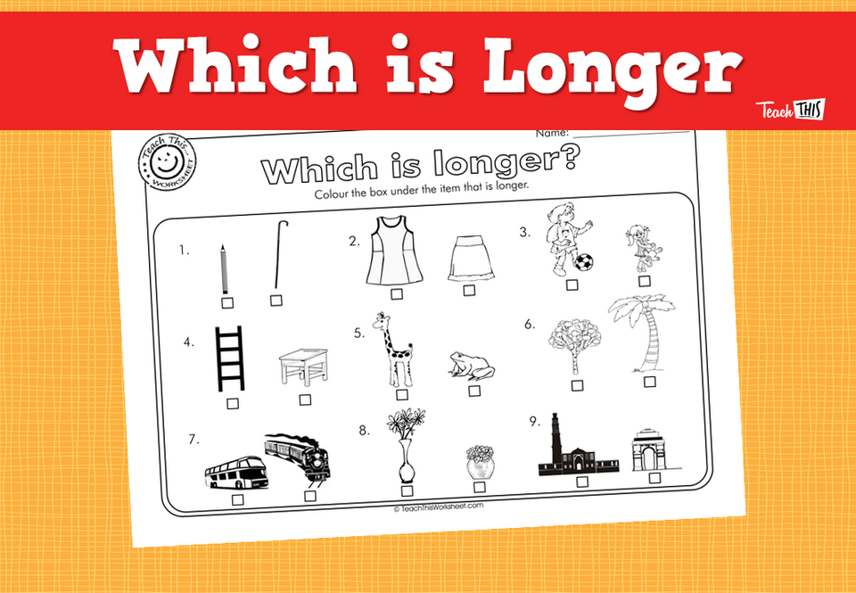 Which is Longer :: Teacher Resources and Classroom Games :: Teach This