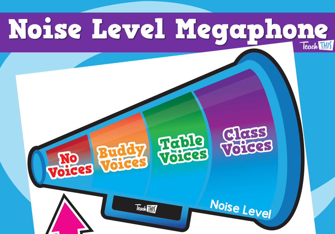 Noise Level Megaphone :: Teacher Resources and Classroom Games :: Teach ...