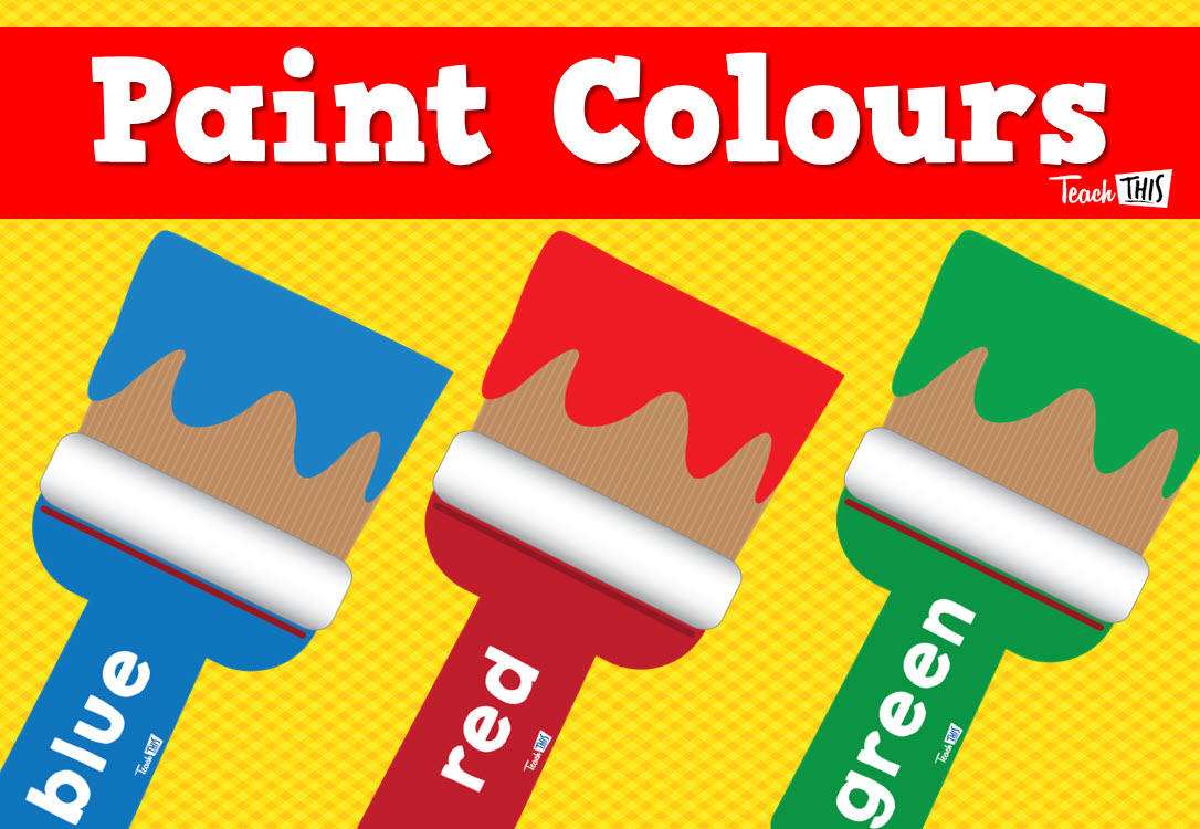 Paint Brush Colours :: Teacher Resources and Classroom Games :: Teach This