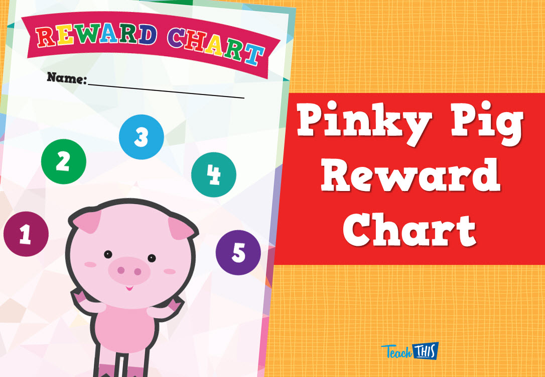 Reward Chart - Pinky Pig :: Teacher Resources and Classroom Games ...