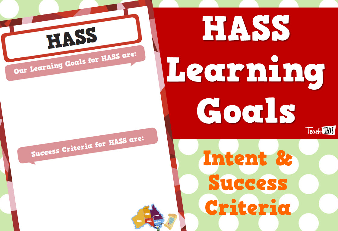 Learning Goals - HASS :: Teacher Resources and Classroom Games :: Teach ...