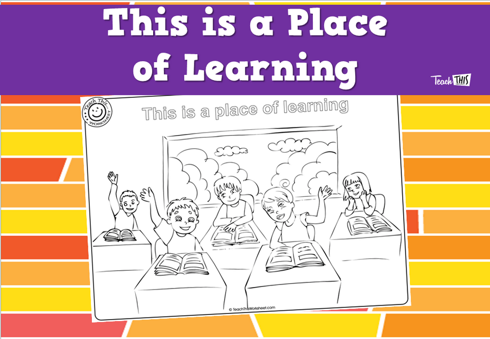 This is a Place of Learning :: Teacher Resources and Classroom Games ...