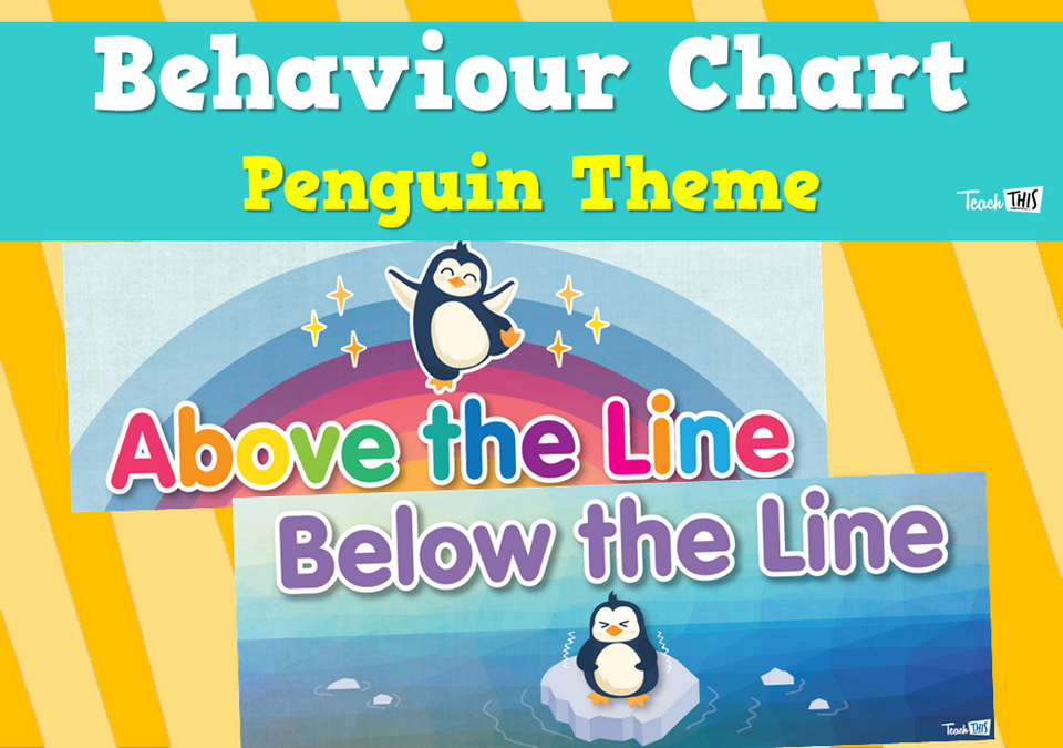 Behaviour Chart - Penguin Theme :: Teacher Resources and Classroom ...