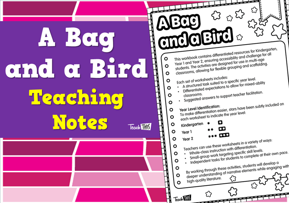 A Bag and a Bird - Teaching Notes :: Teacher Resources and Classroom ...