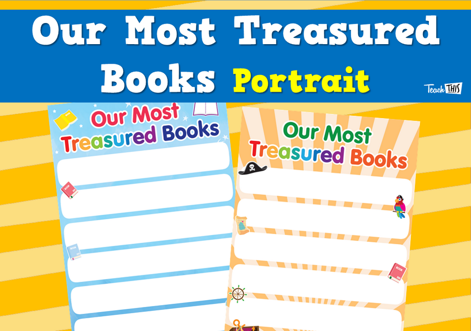 Our Most Treasured Books - Portrait :: Teacher Resources and Classroom ...
