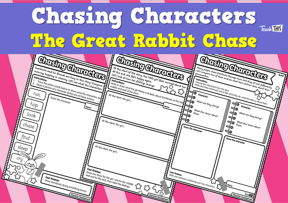 Chasing Characters - The Great Rabbit Chase :: Teacher Resources and ...
