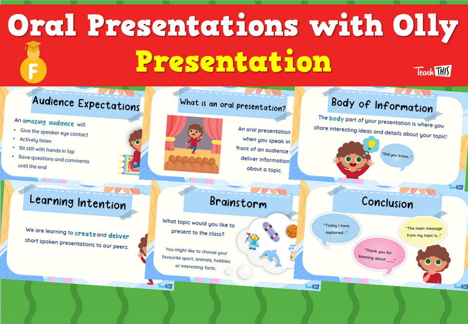 Oral Presentations with Olly - Presentation :: Teacher Resources and ...
