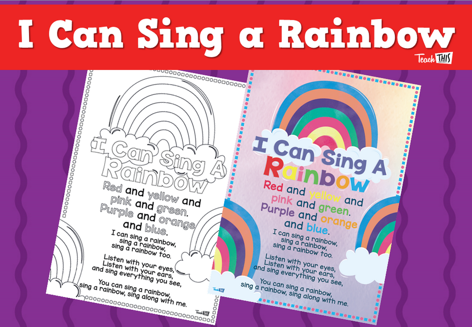 I Can Sing a Rainbow :: Teacher Resources and Classroom Games :: Teach This