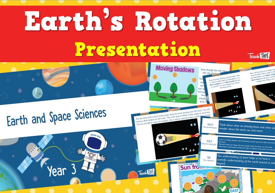 Earth's Rotation - Presentation :: Teacher Resources and Classroom ...